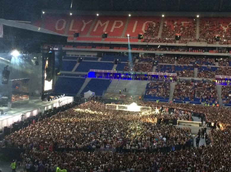 Parc OL : Coldplay au Parc OL le 8 juin 2017