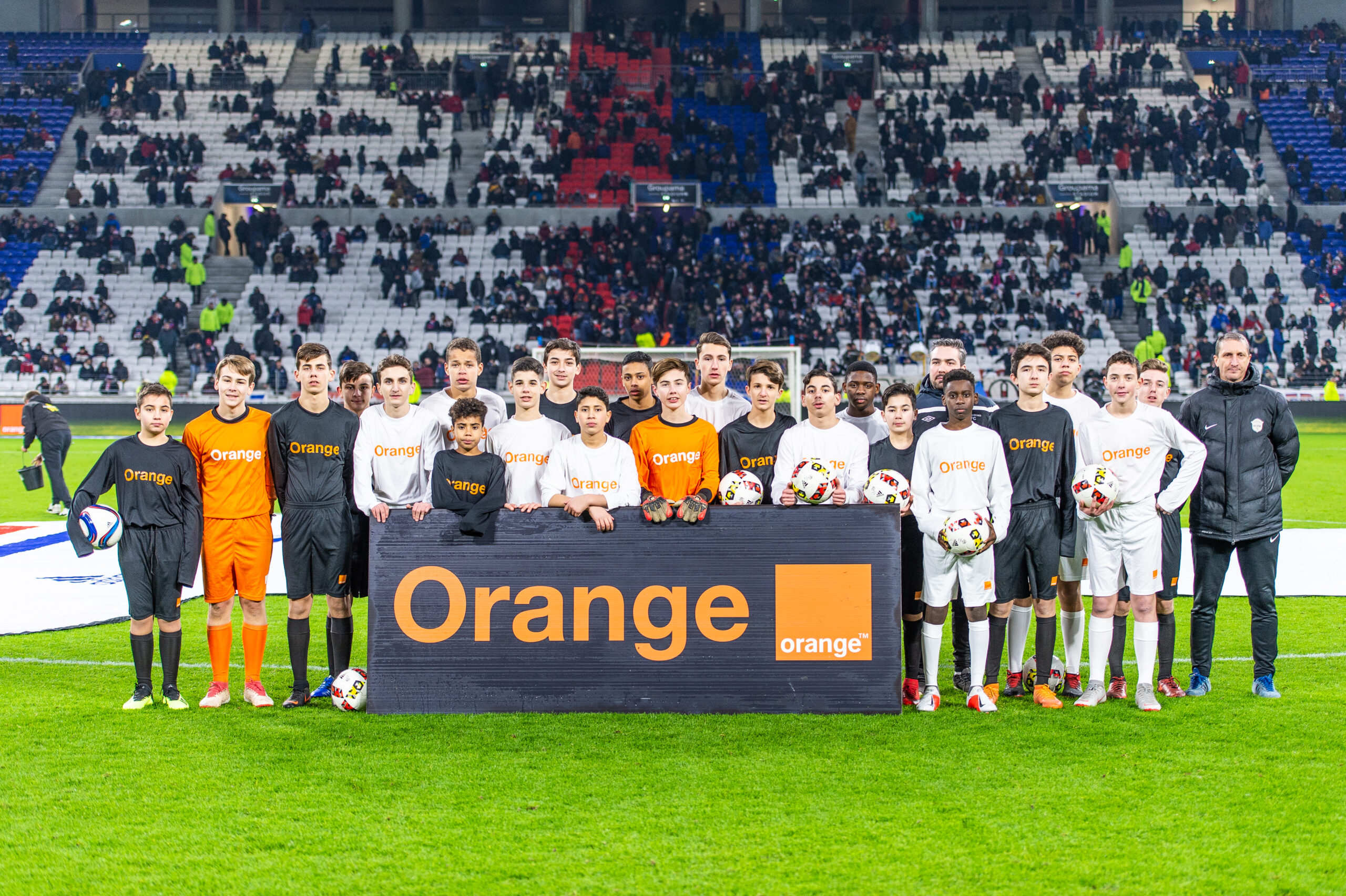 OL : en immersion avec les jeunes de l’Orange Football Challenge