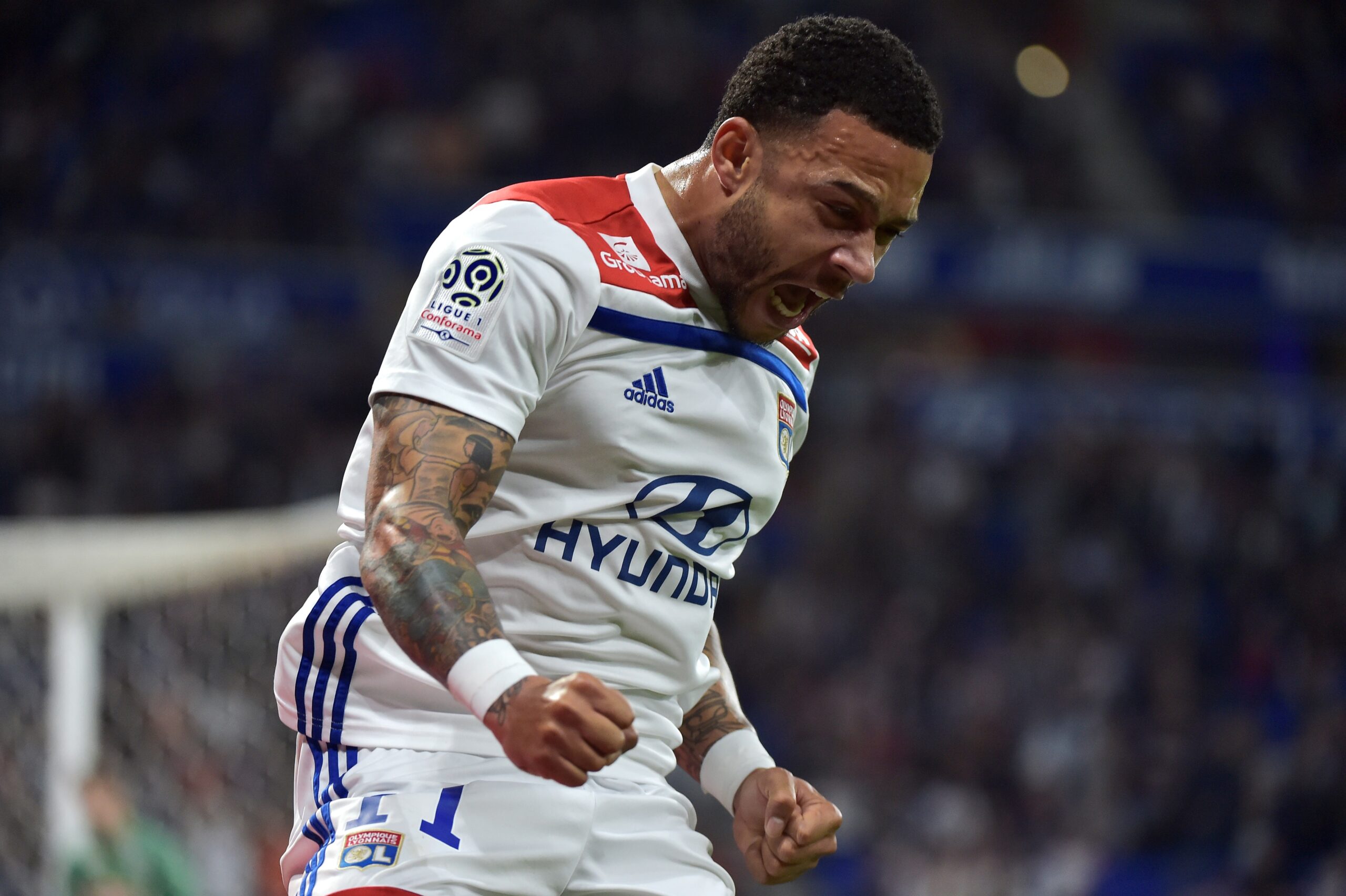 OL : Memphis Depay dans le top 10 des buts en 2019-2020
