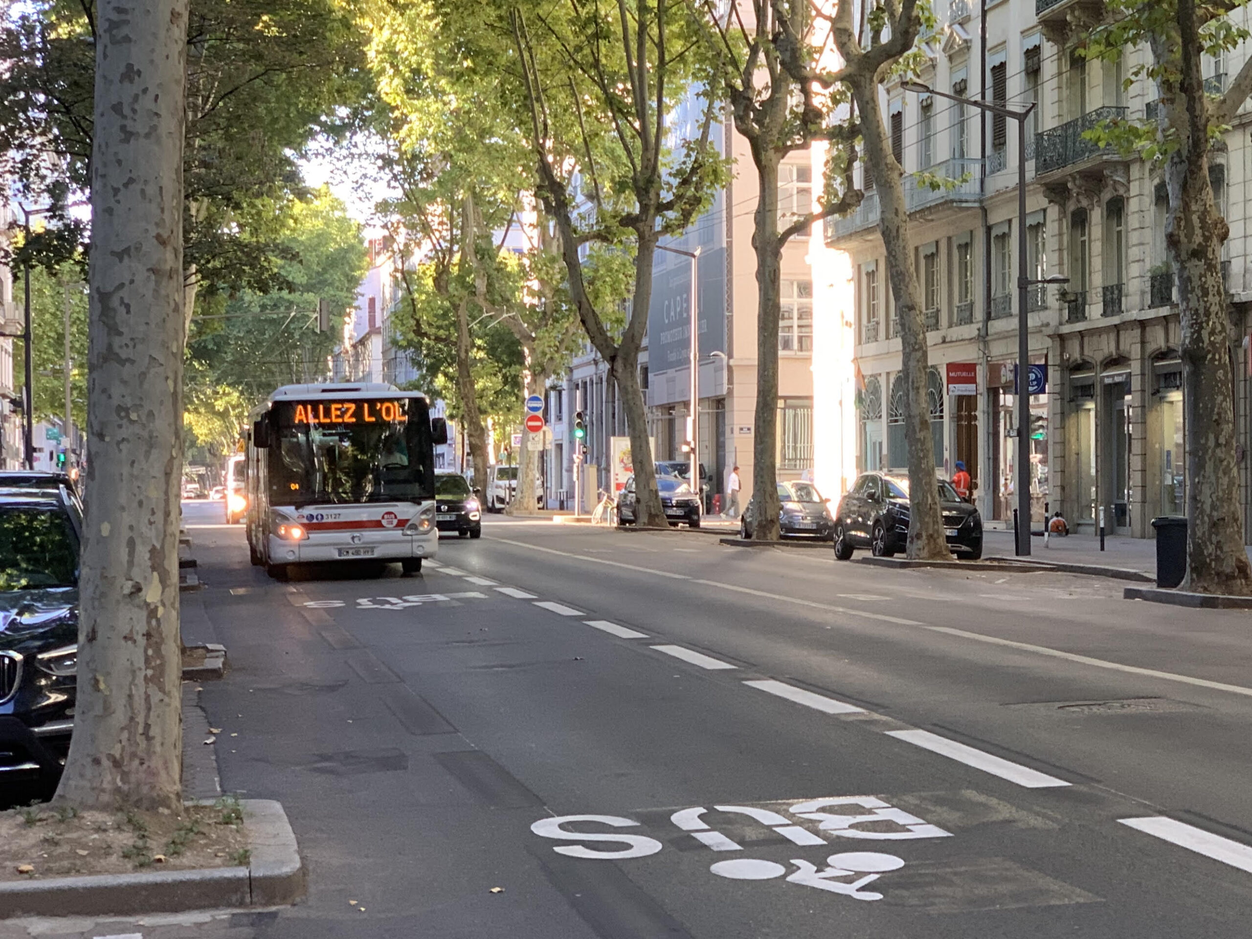 Une organisation des navettes de bus réussie pour OL - Rennes