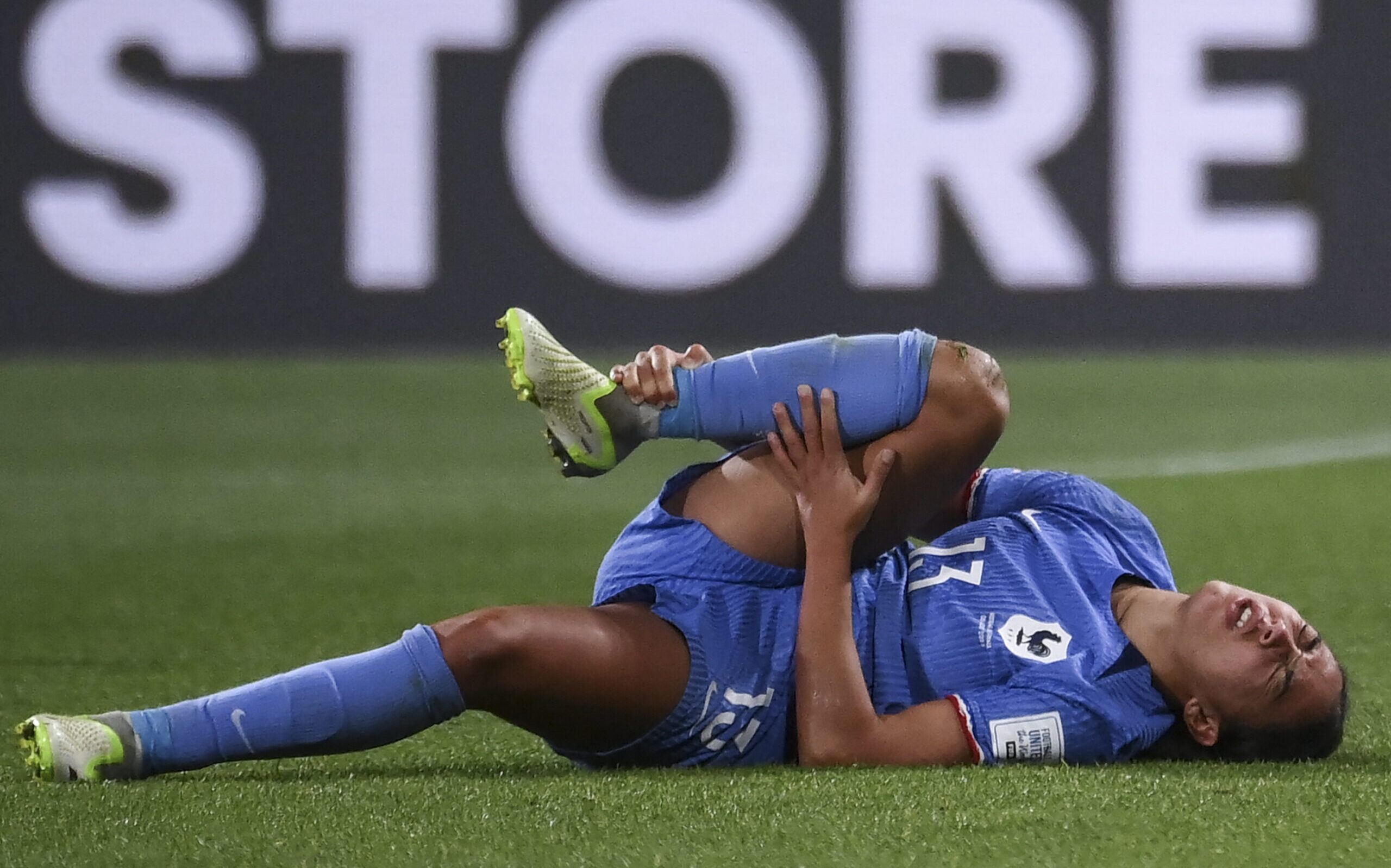 Bleues : touchée à la cheville droite, Bacha se montre optimiste