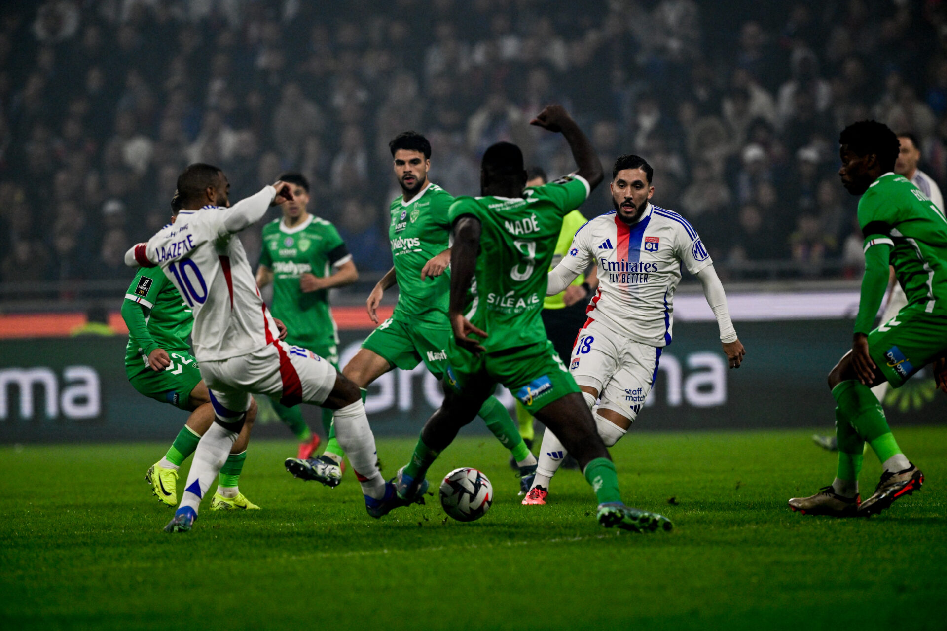 Saint-Etienne - OL : une affluence historique pour le derby