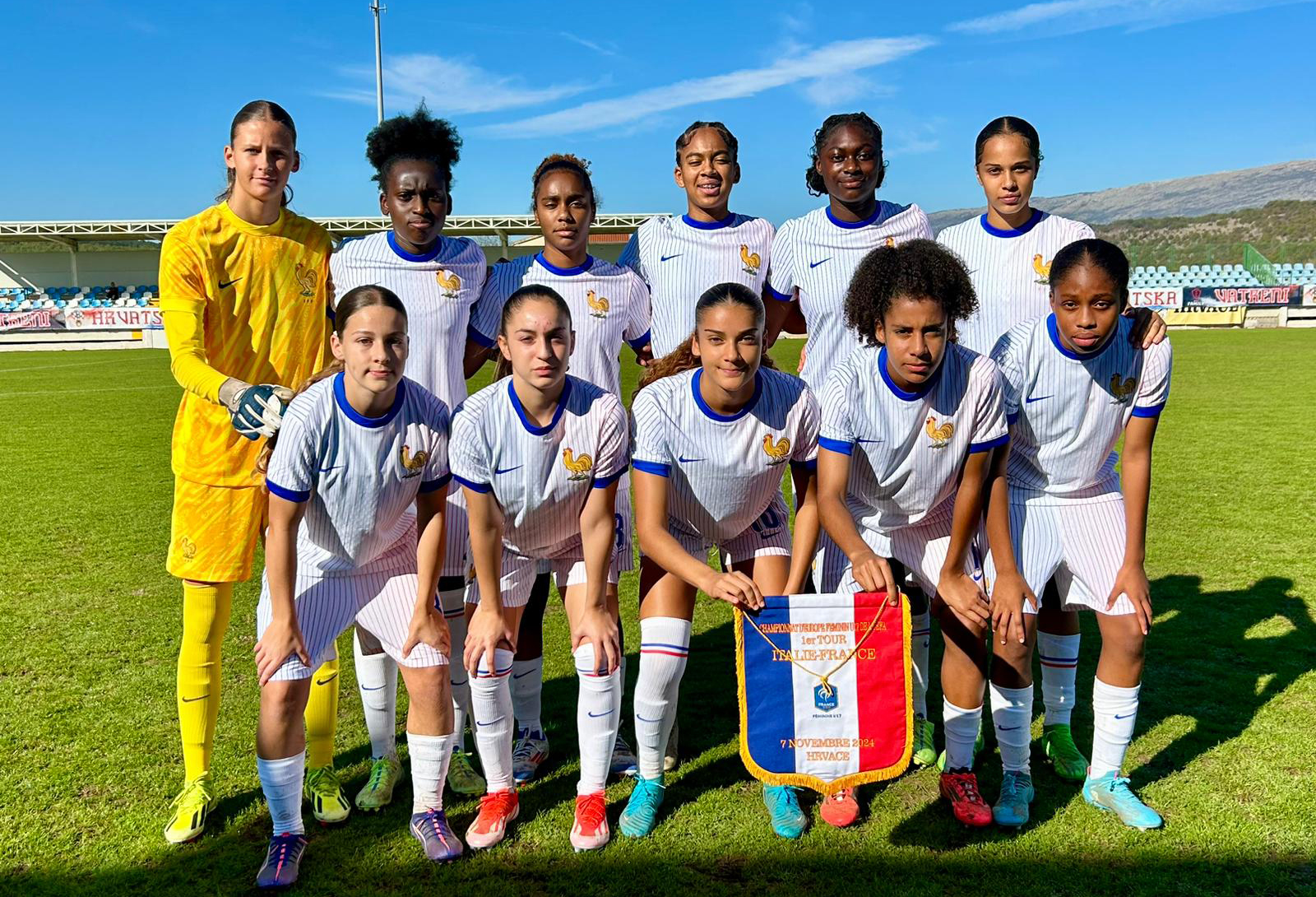 OL Lyonnes : trois Fenottes avec l'équipe de France U18