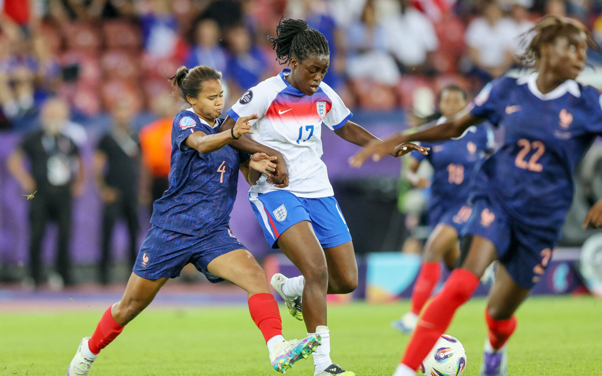 France - Angleterre : Sombath "fière" de sa performance