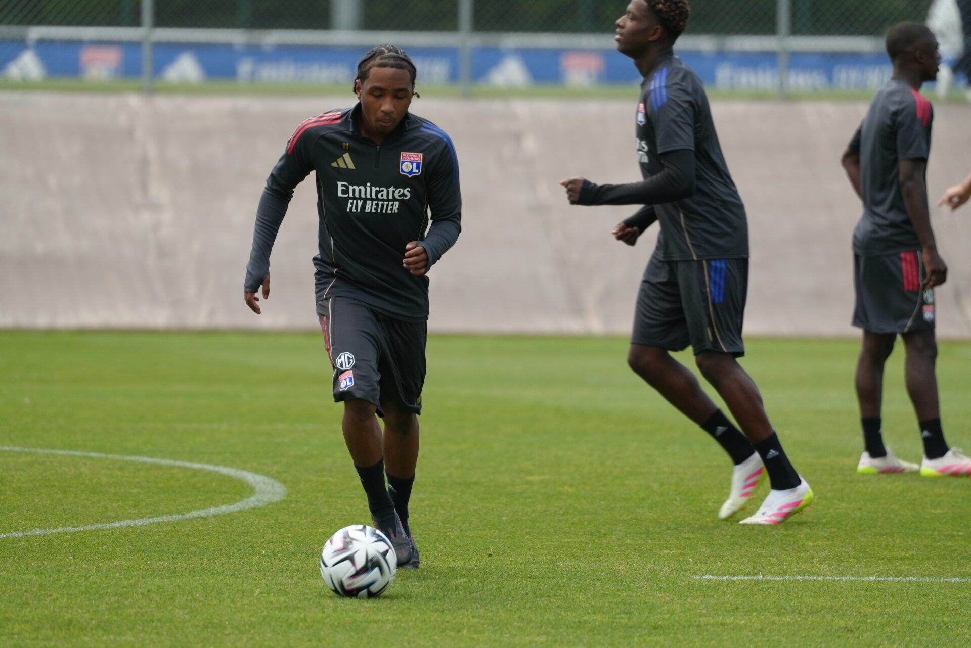 OL : Malick Fofana de retour à l’entraînement collectif