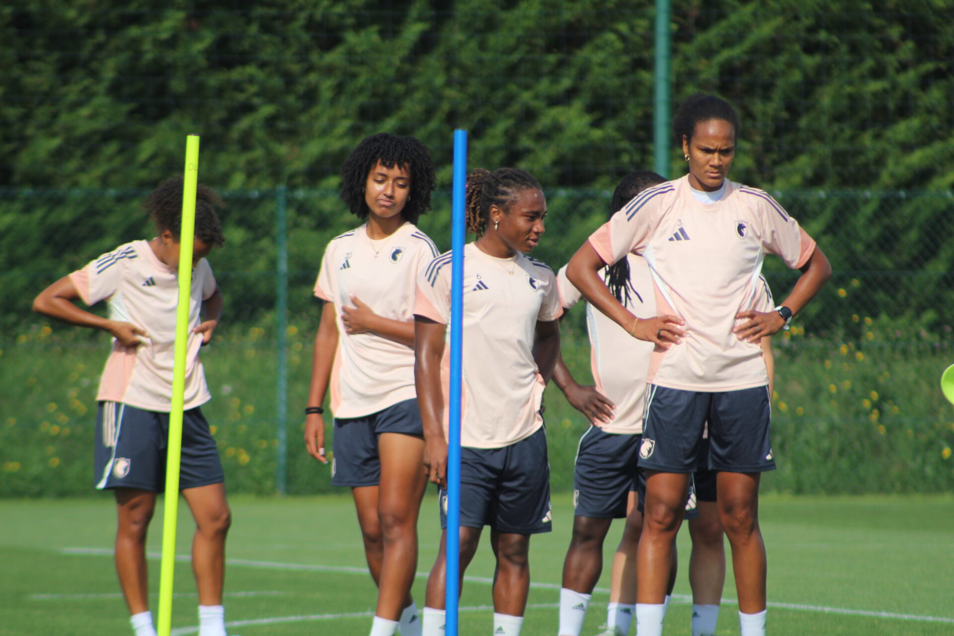 OL Lyonnes : entraînement au Parc OL avant l'OM